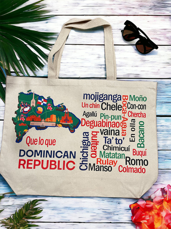 Dominican Words Map – Socriv Products